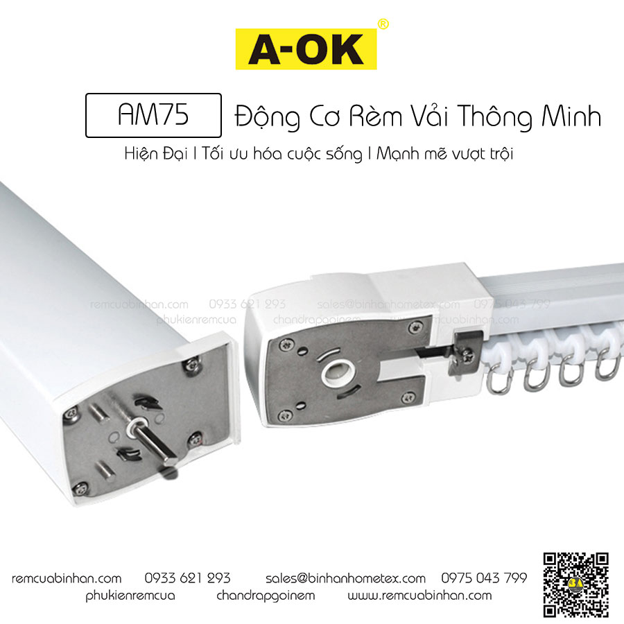 Động cơ rèm cửa tự động màn rèm tự động Bình An
